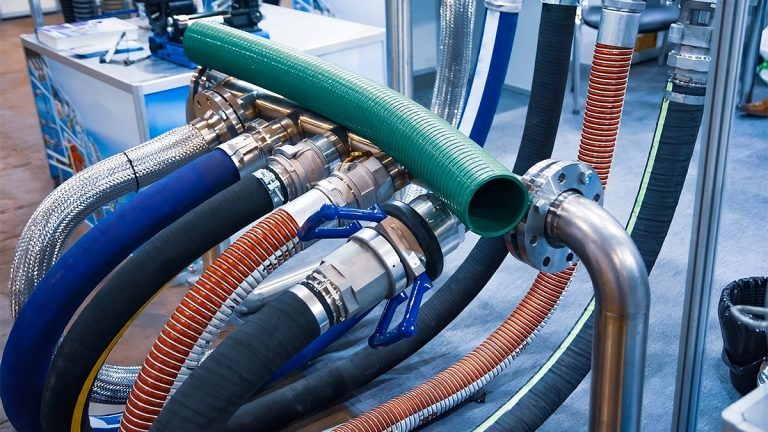 Bend radius guide for hoses - Izoflex